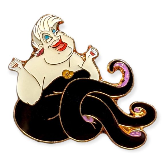 Disney | Jewelry | Little Mermaid Disney Pin Ursula Sitting | Poshmark